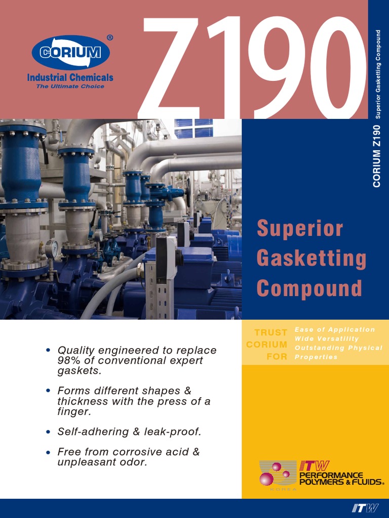 Superior Gasketting Compound: Trust Corium FOR | PDF | Mechanical ...