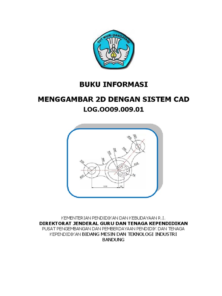 Menggambar 2D dengan CAD: Panduan Praktis | PDF