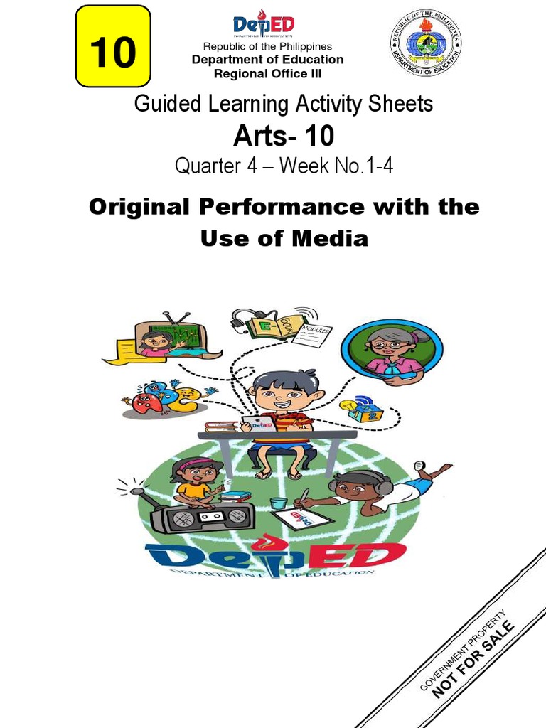 Arts-10: Guided Learning Activity Sheets | PDF | Theatre | Philippines