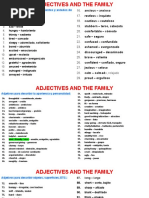 Adjetivos para Describir Sentimientos y Estados de Ánimo | PDF