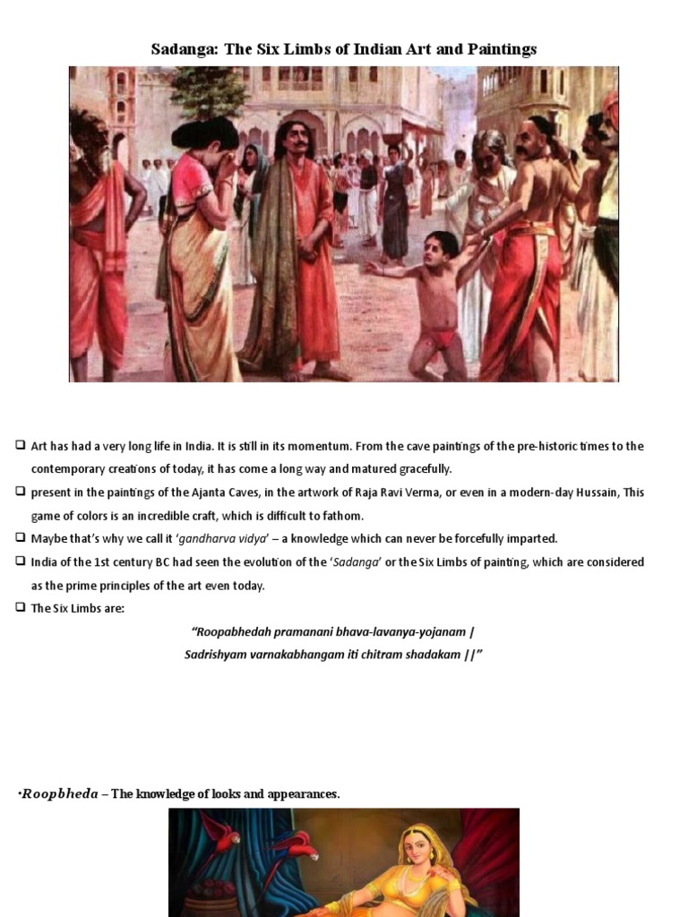 Sadanga: The Six Limbs of Indian Art and Paintings | PDF | Paintings ...