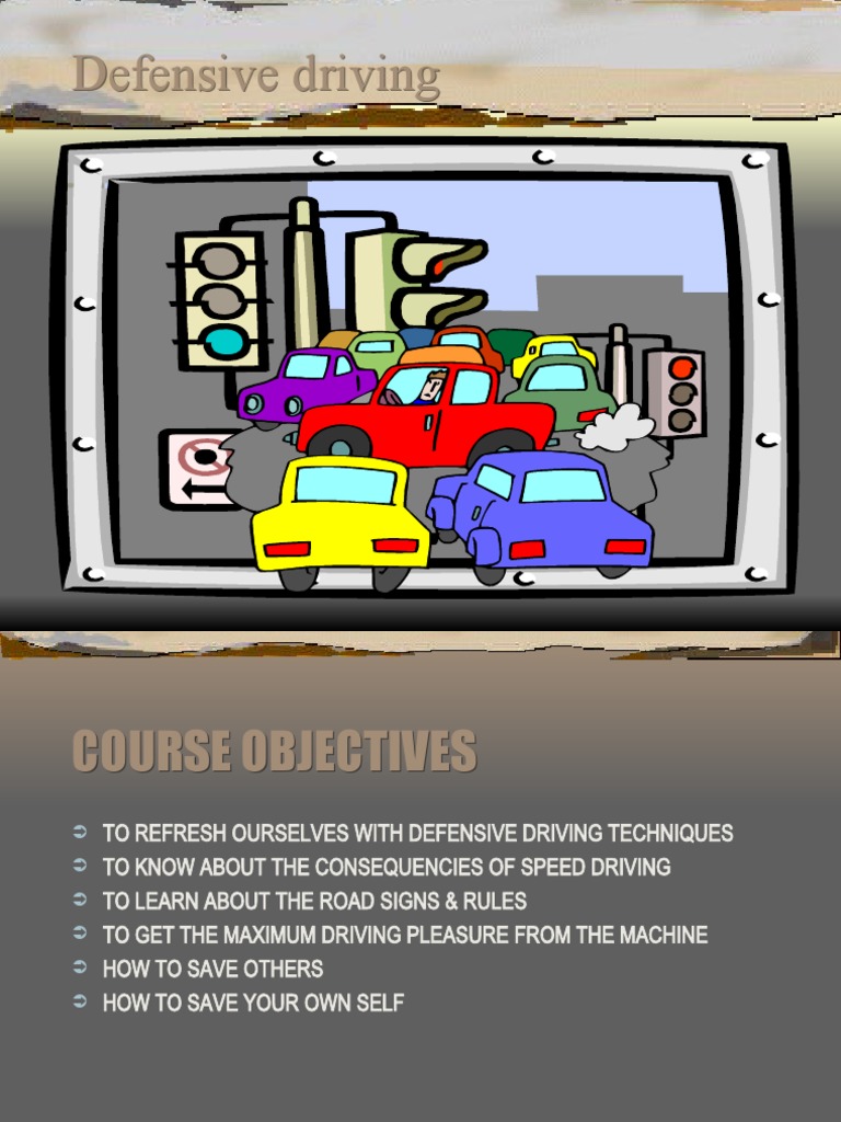 Training - Defensive Driving | PDF | Traffic | Car