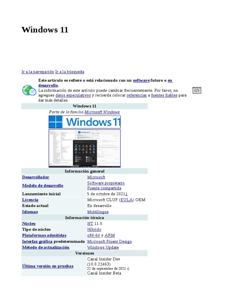 Windows 11 | PDF | Microsoft Windows | Windows 10