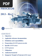 LOTO Checklist | PDF | Workplace | Working Conditions