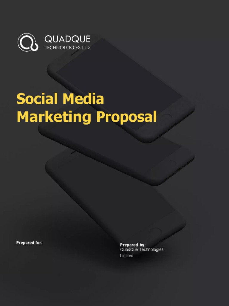 Social Media Marketing Proposal | PDF | Social Media | Popular Culture ...