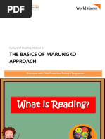 Marungko Approach in Reading - REVISION | PDF | Cognitive Psychology ...