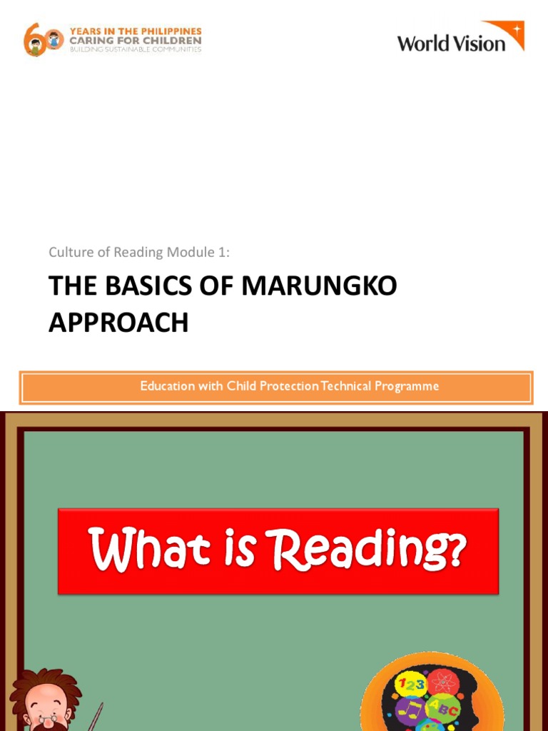 Marungko Approach for Grade One Reading | PDF | Reading Comprehension ...