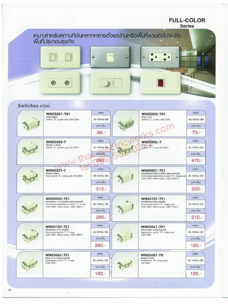 #Panasonic Price List Panasonic catalog ล่าสุด (2 of 2) | PDF