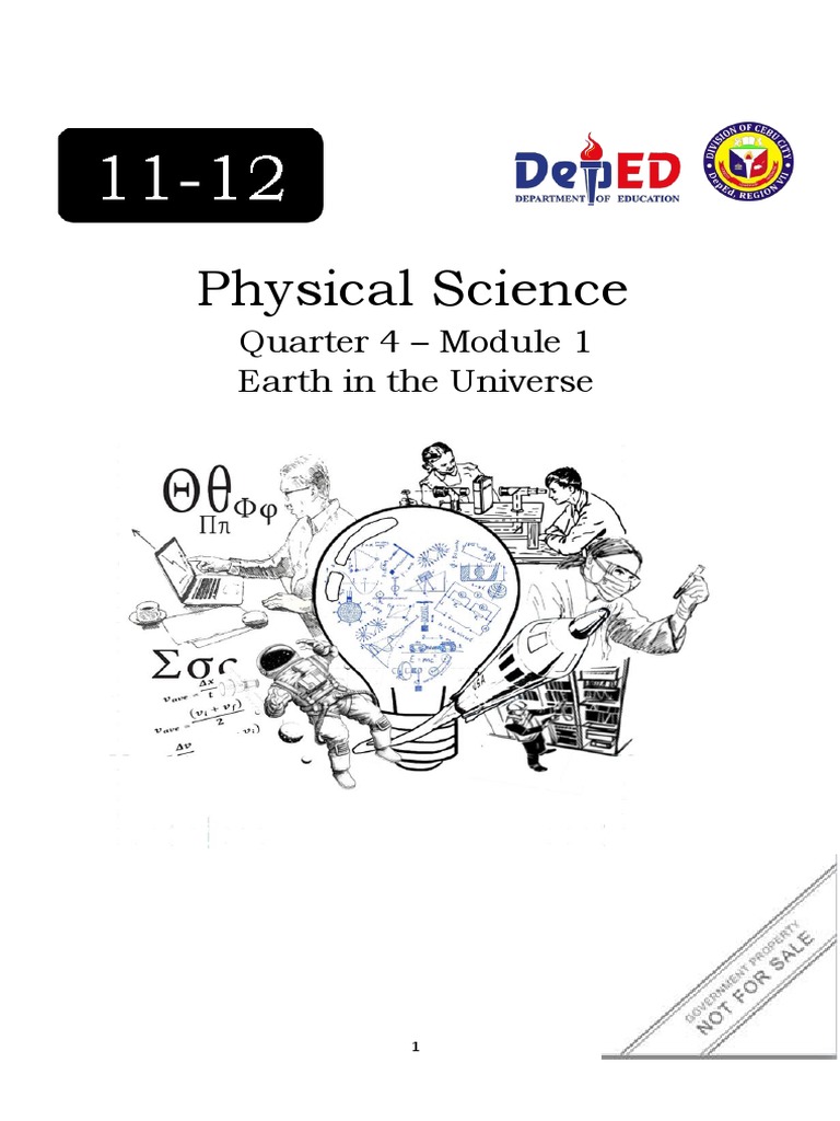 Physical Science - Q4 Module 1 For Students | PDF | Eclipse | Moon