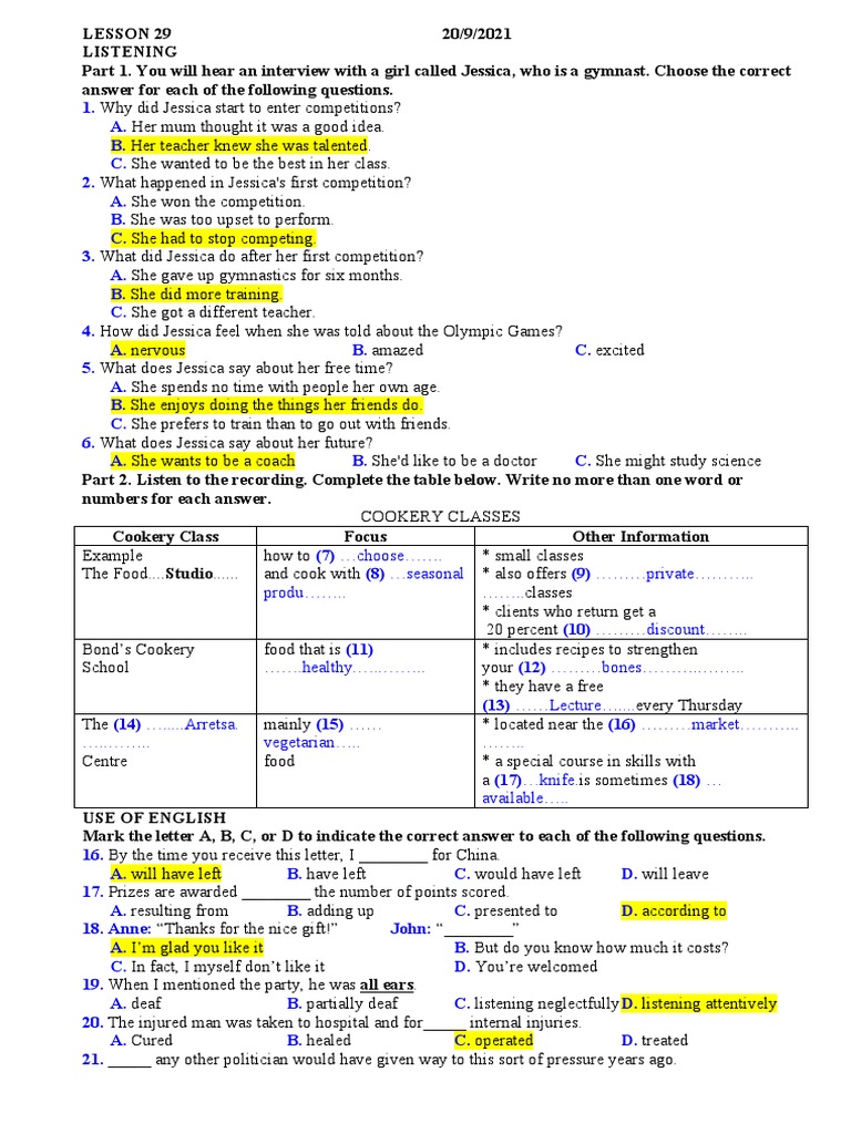 Lesson 29 | PDF | Coffee