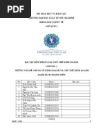 Ngân Hàng Trắc Nghiệm HUB - Luật Kinh Doanh - OTSV | PDF