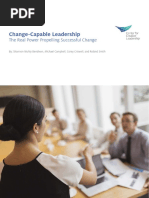 Culture Change for Organizational Success | PDF | Leadership | Psychology