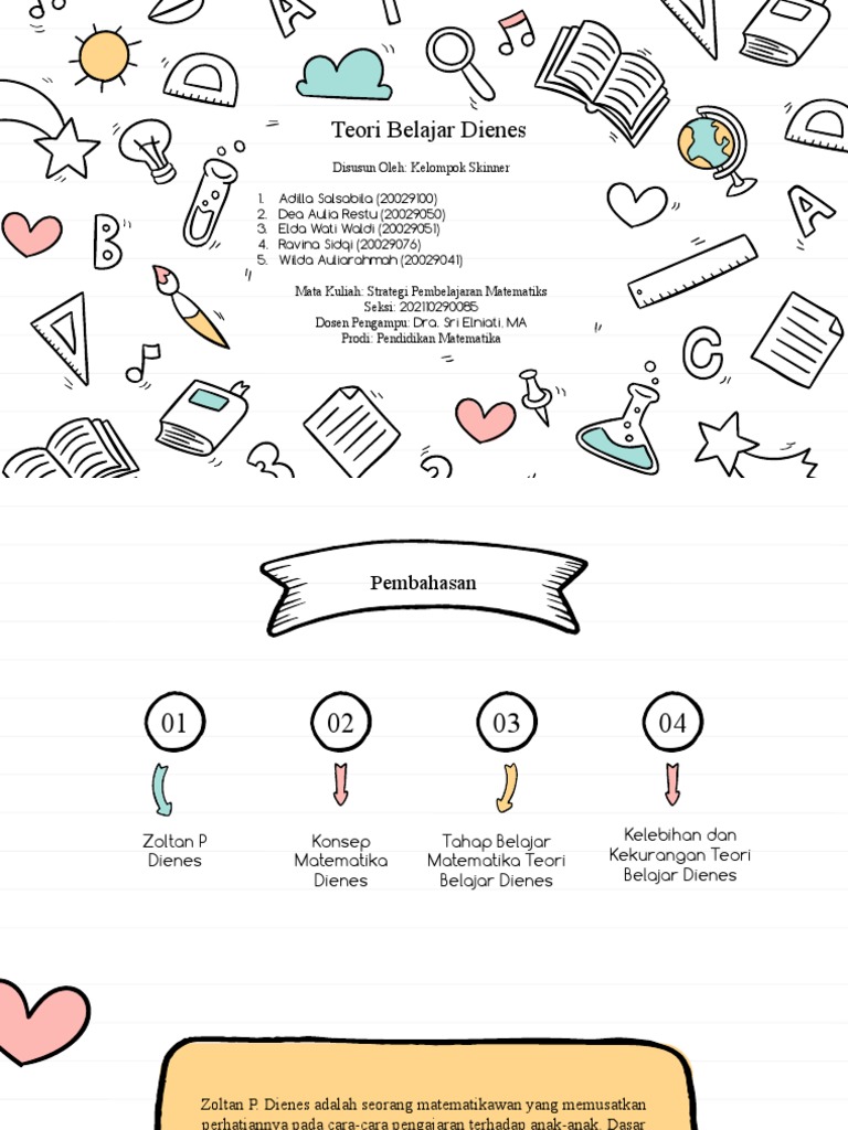 Kelompok Skinner - Teori Belajar Dienes | PDF