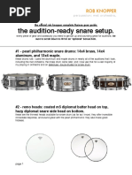 Jig 2 Snare | PDF | Performing Arts Companies | Gaiaphones