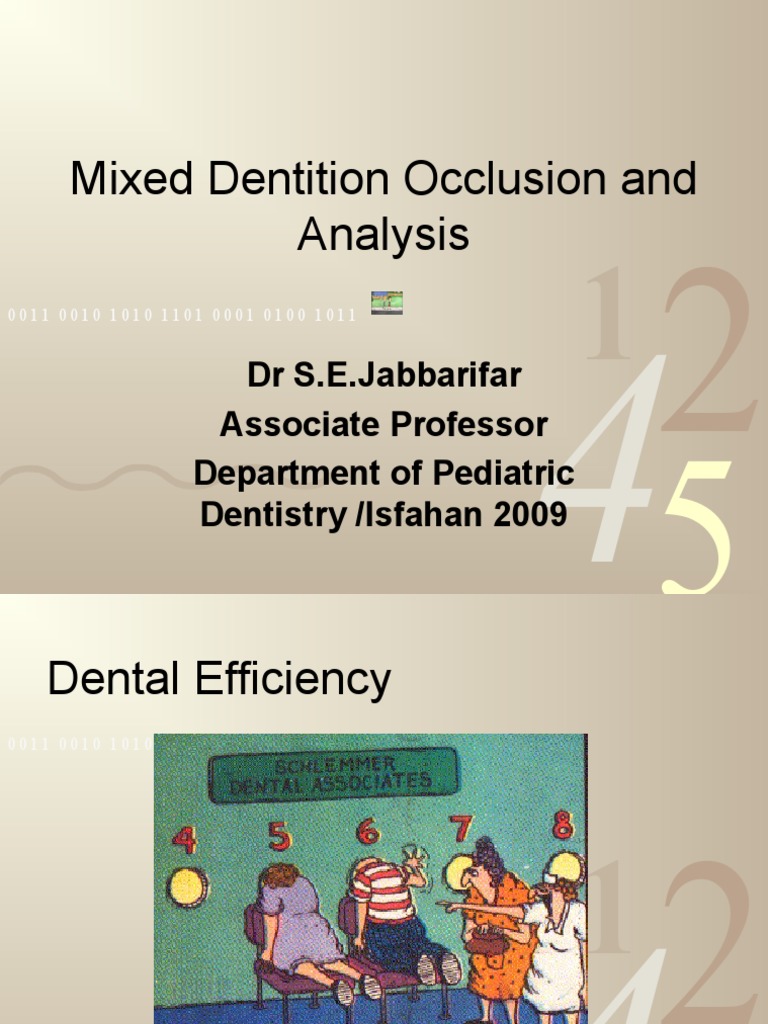 Mixed Dentition Analysis Overview | PDF | Face | Human Anatomy