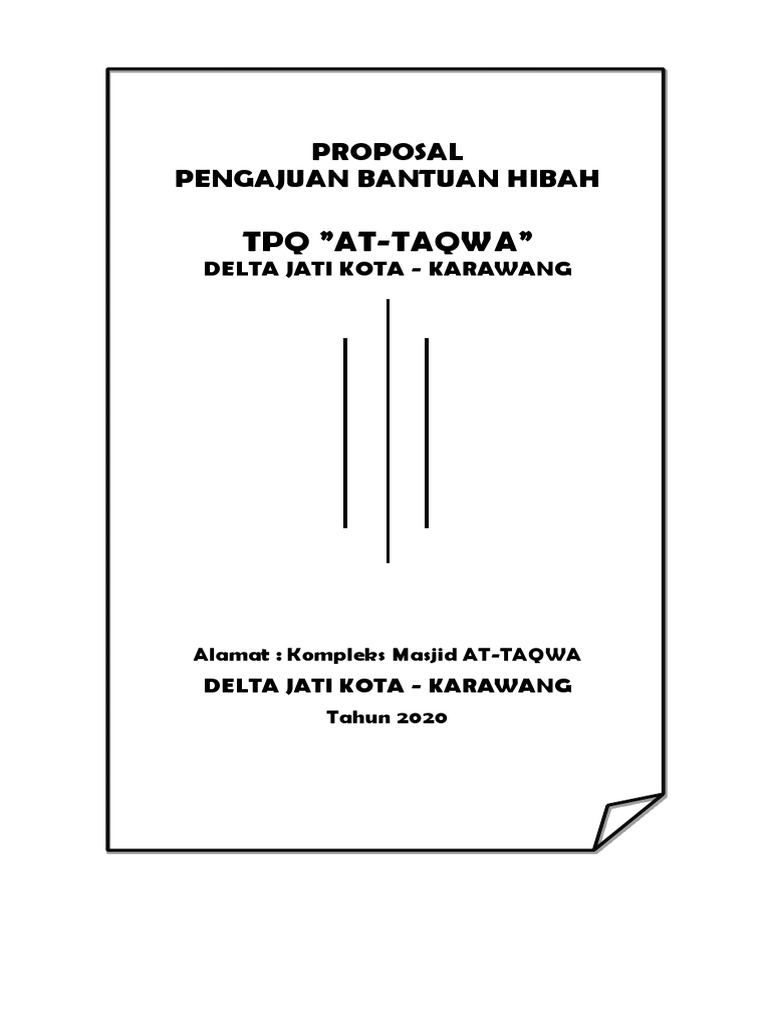 Proposal TPQ Attaqwa | PDF