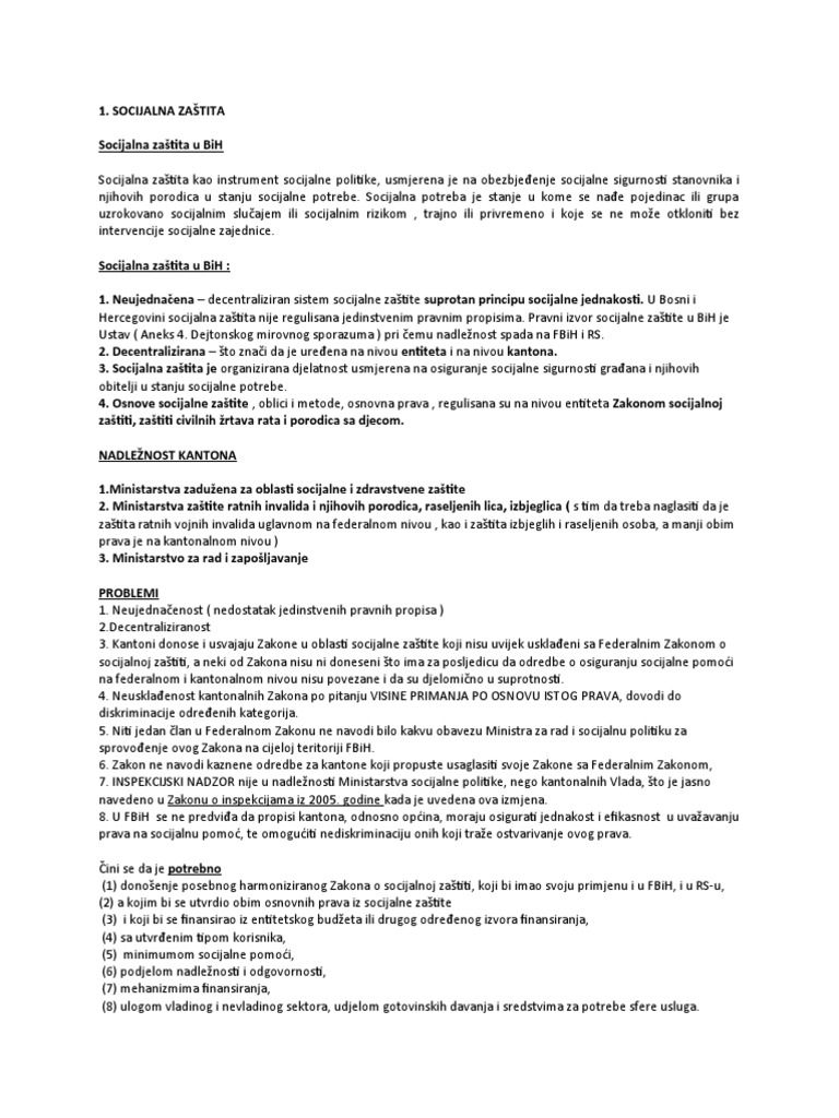 Skripta MOJA Socijalni Rad | PDF