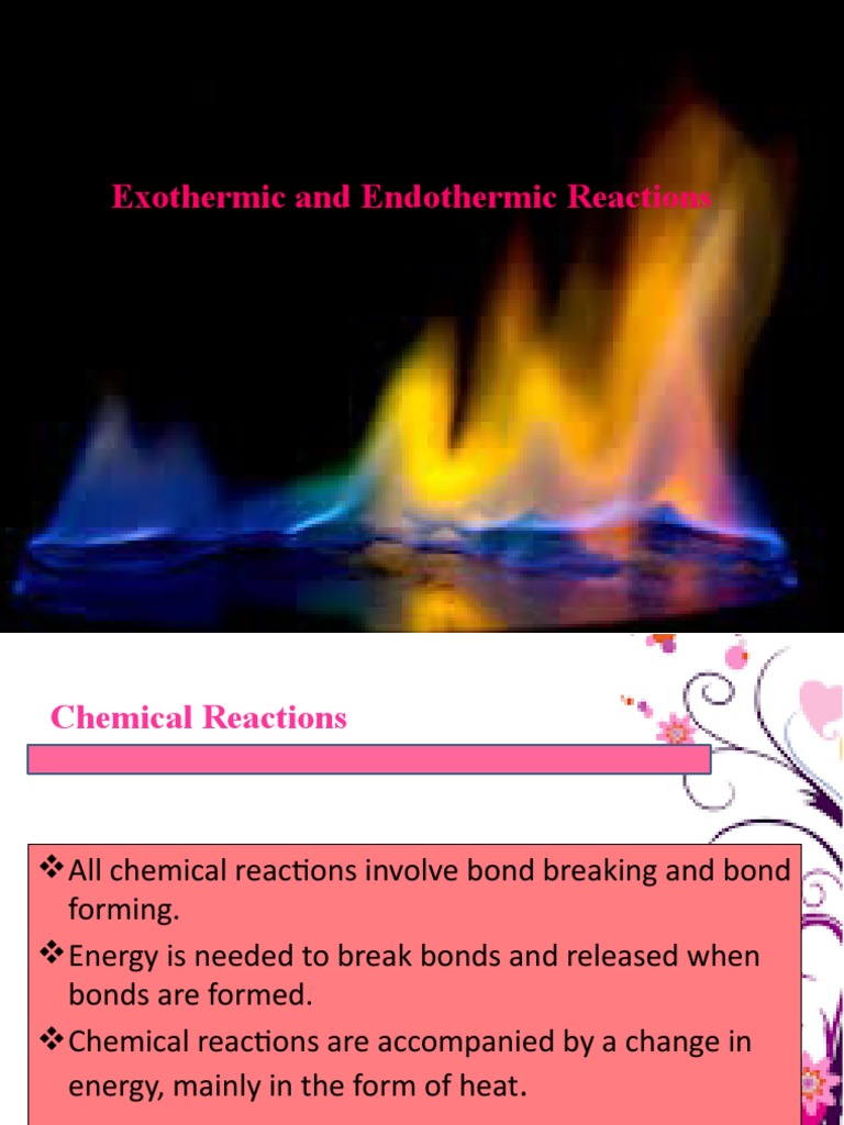 Understanding Exothermic and Endothermic Reactions: A Comprehensive ...