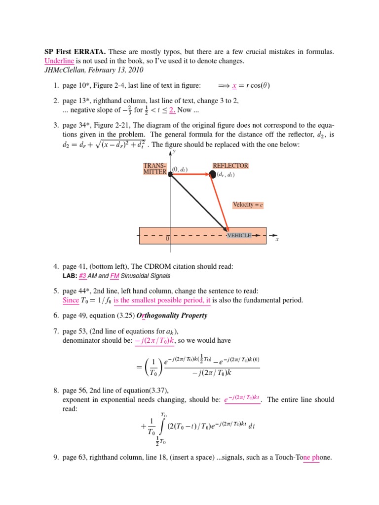 Solucionario Signal Processing First | PDF | Electronics | Information ...