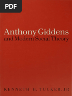 Anthony Giddens: Key Contributions to Sociology | PDF | Sociology ...