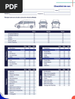 Modelo de Check List - Veiculos | PDF | Layouts de automóveis | Carro