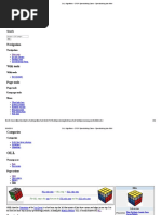 OLL Algorithms for Speedcubers | PDF | Mathematical Concepts | Algorithms