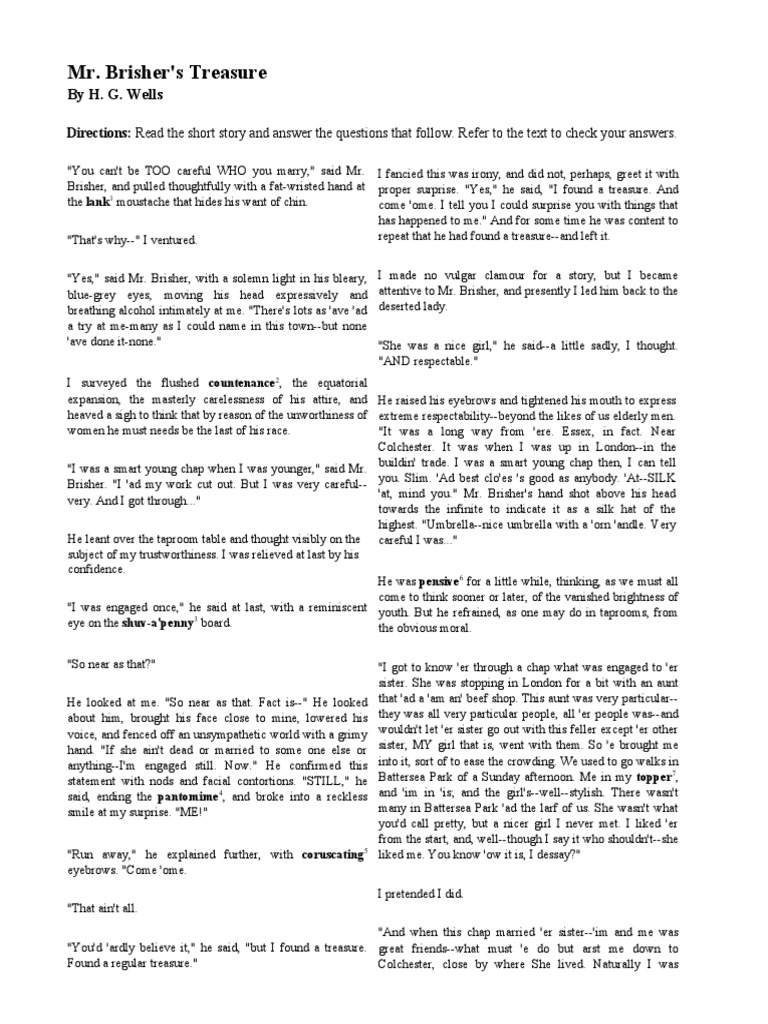 MR Brishers Treasure | PDF