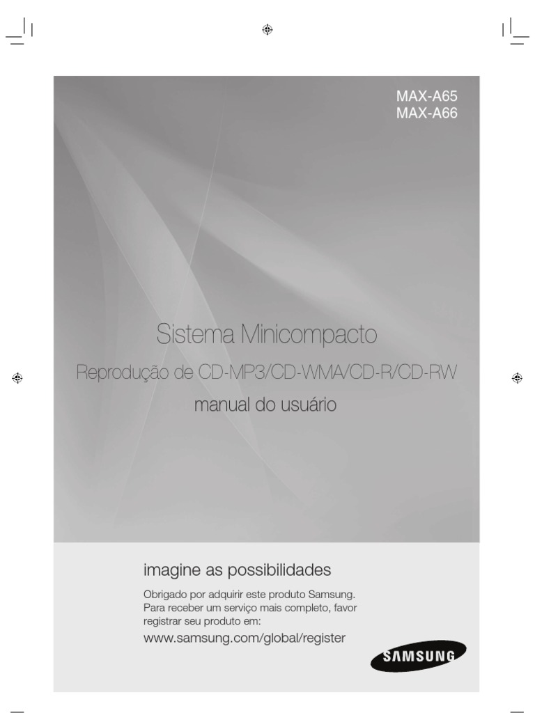 Manual Samsung - MAX-A66 | Download grátis PDF | Relâmpago | Laser