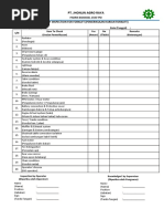 FORM P2H Alat Berat | PDF