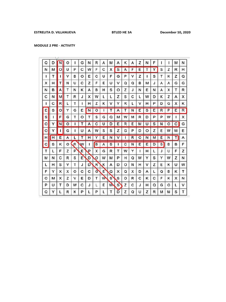 Module 2 Pre Activity Villanueva | PDF