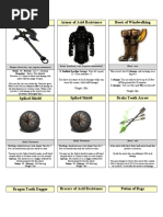 Poisons Dungeons & Dragons - D&D 5e | PDF