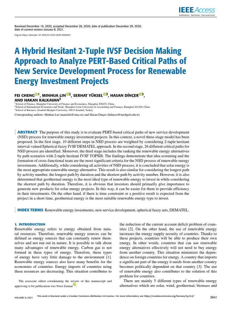 PAPER#11 | PDF | Renewable Energy | Energy Development