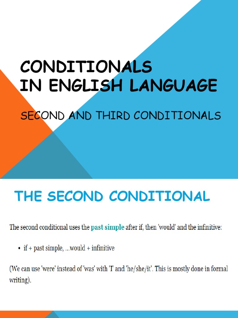 Exploring Hypothetical Situations Through Second and Third Conditionals ...