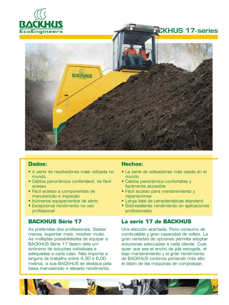 BACKHUS Série 17: Eficiencia y Rendimiento | PDF