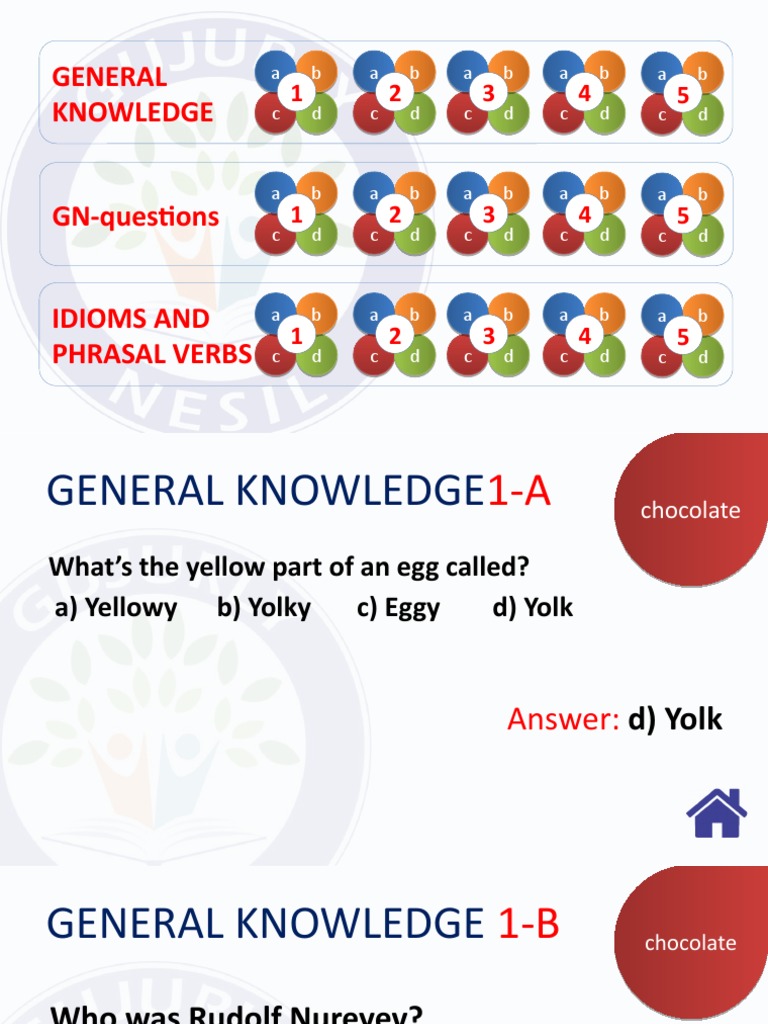 General Knowledge 1 | PDF