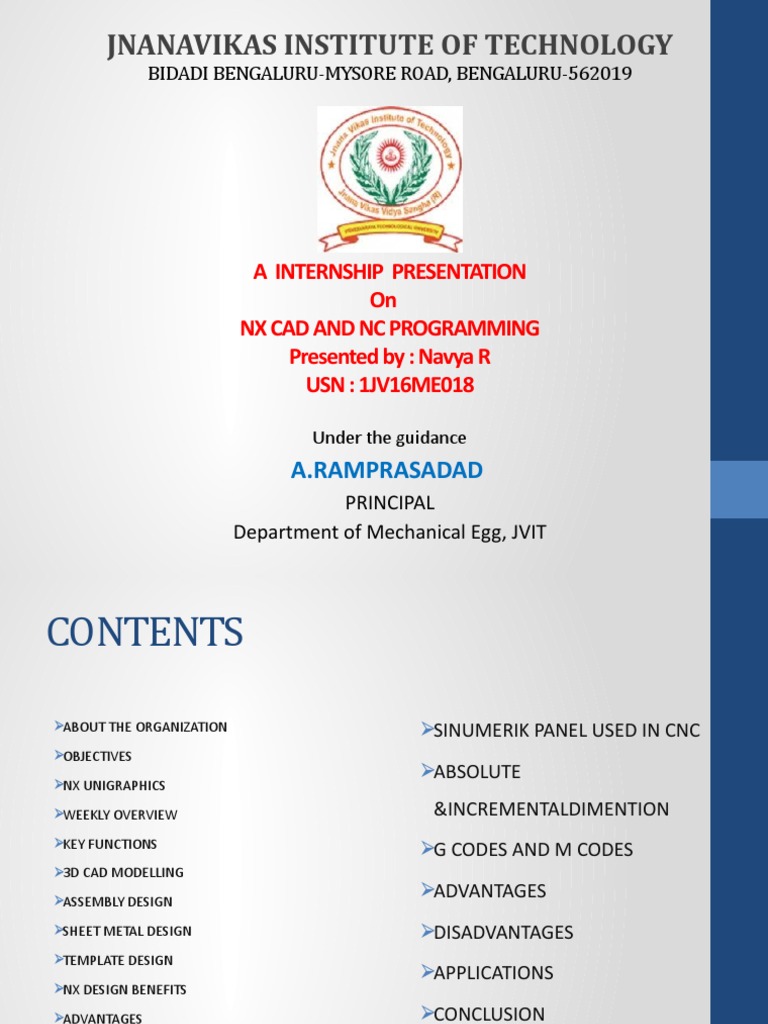 On NX Cad and NC Programming | PDF | Numerical Control | Computing