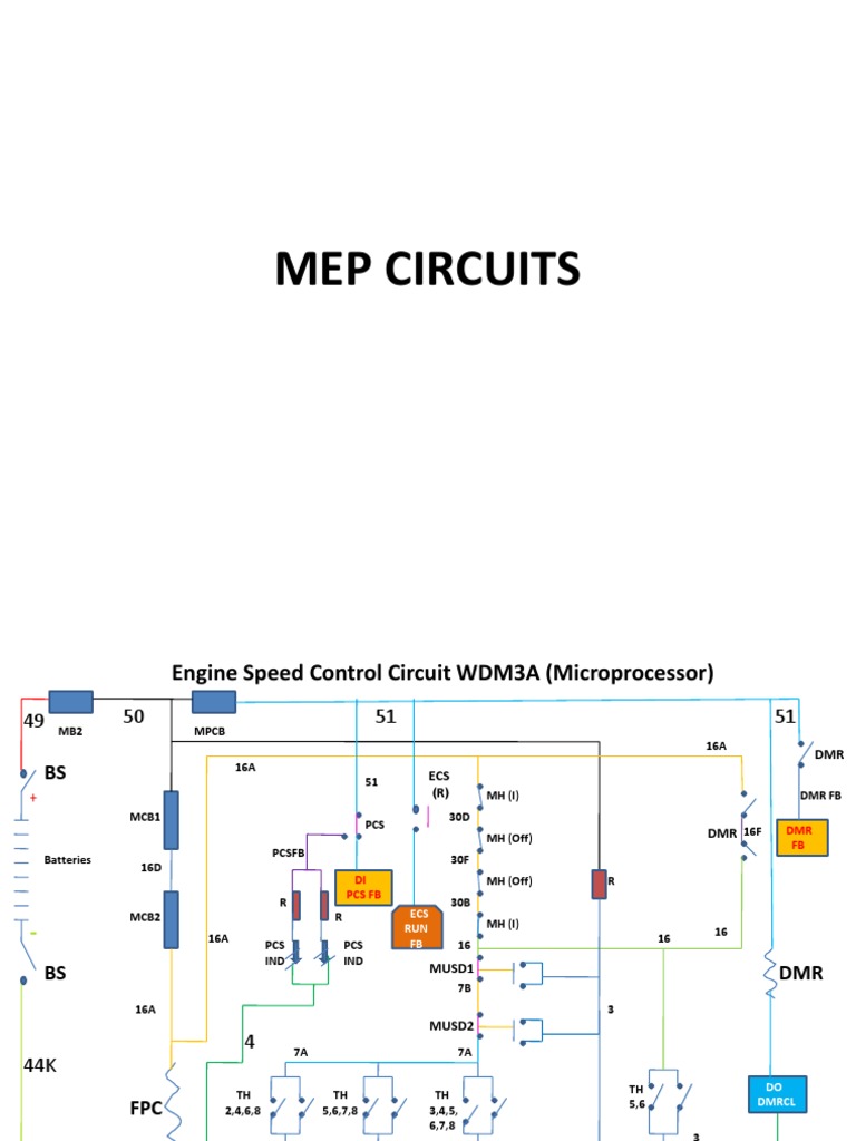 Circuits MEP PowerPoint Presentation-1 | PDF