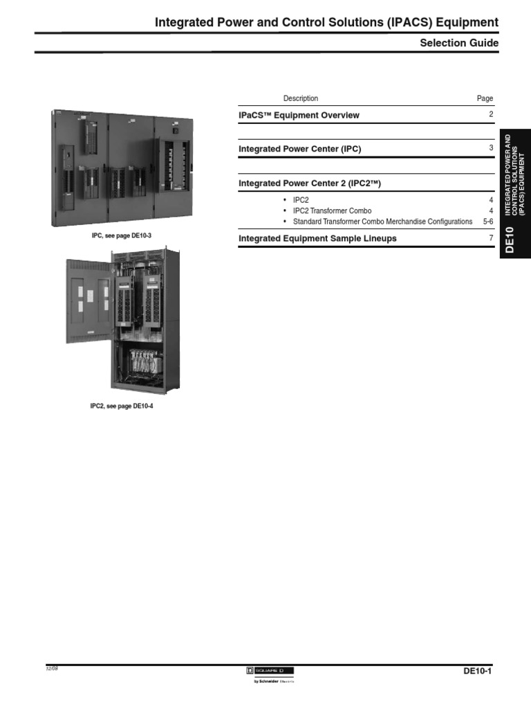 Integrated Power and Control Solutions (IPACS) Equipment: Selection ...