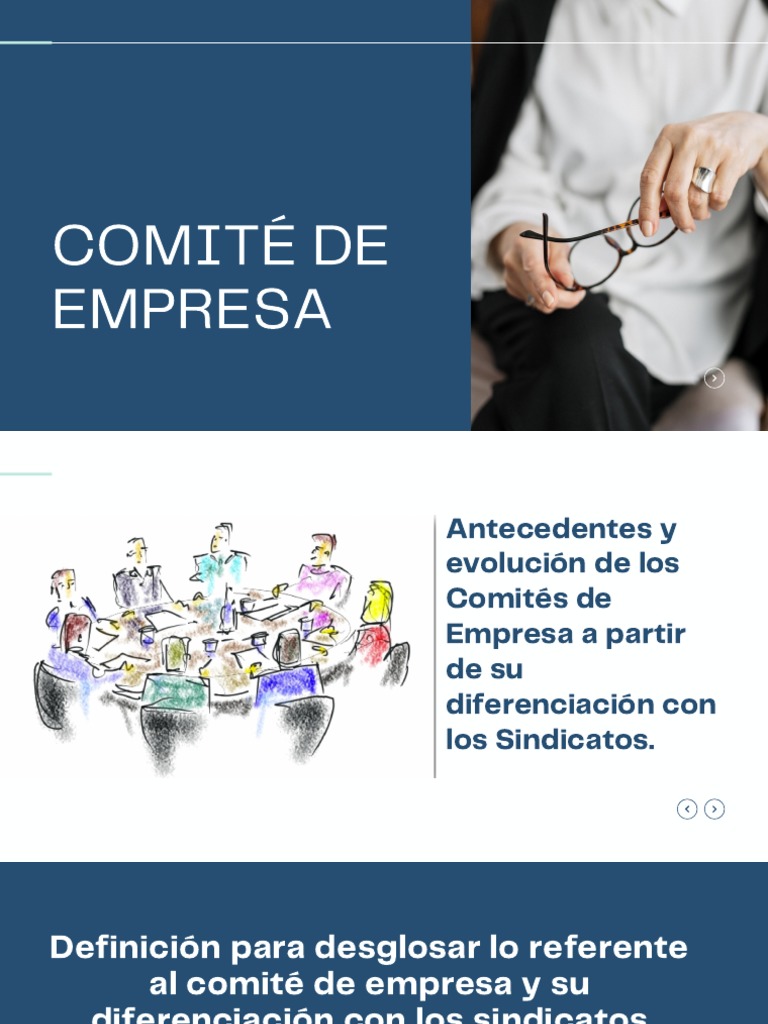 Comité de Empresa: Definición y Funciones | PDF | Sindicato | Derecho ...