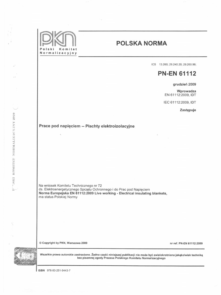 En 61112 | PDF