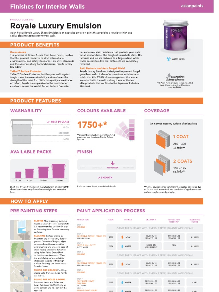 Royale Luxury Emulsion | PDF