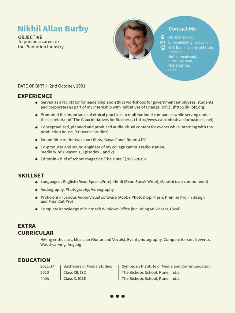 Nikhil Allan Burby: Experience | PDF | Software | Computing