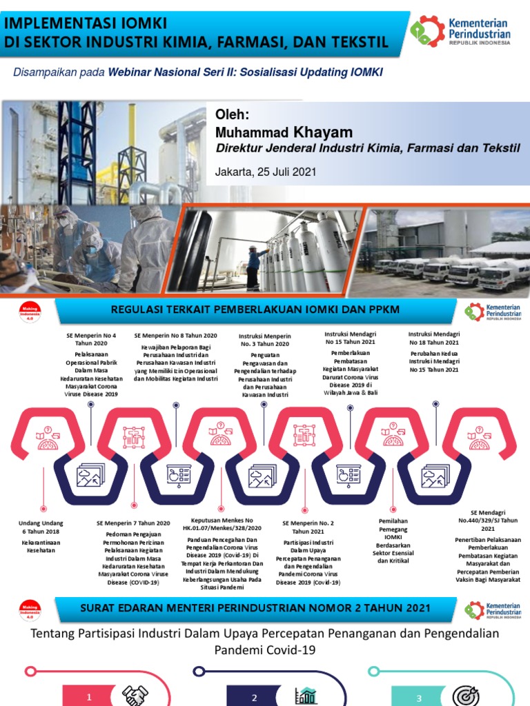 Bahan Dirjen IKFT - Implementasi IOMKI IKFT | PDF