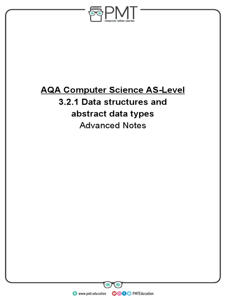 21 Data Structures And Abstract Data Types Pdf Array Data Structure Data Structure