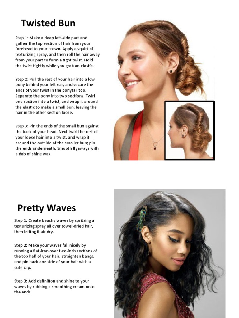 Hairstyles | PDF | Hairstyle | Human Appearance