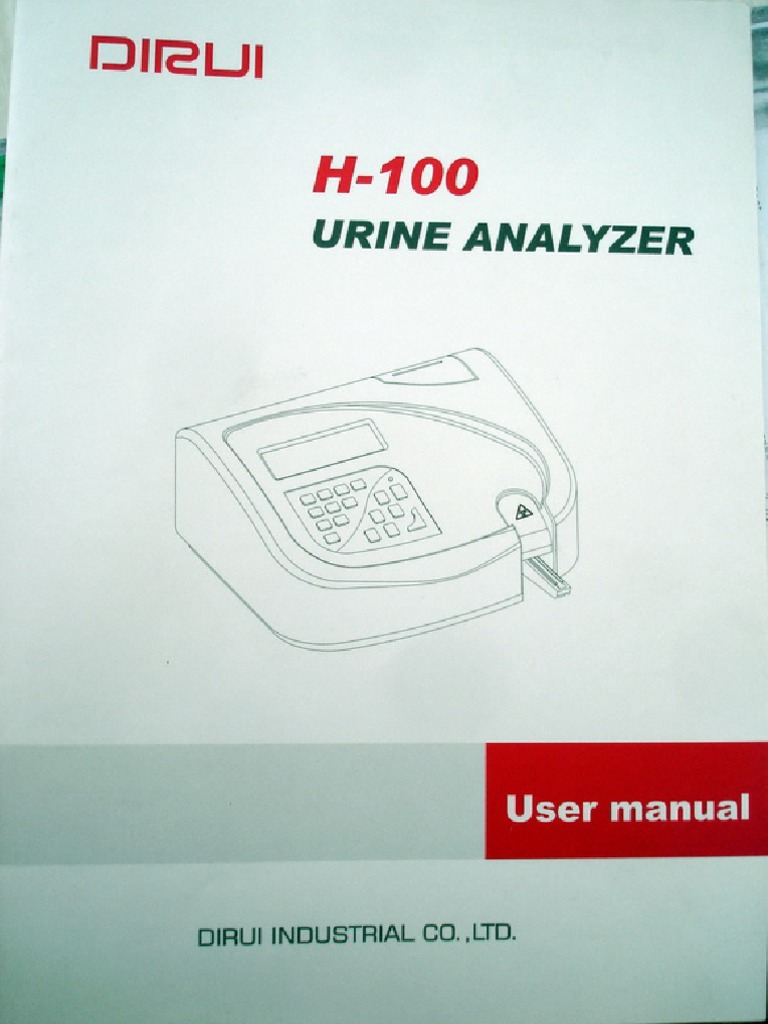 Analizor Urini Dirui H 100 PDF Free | PDF