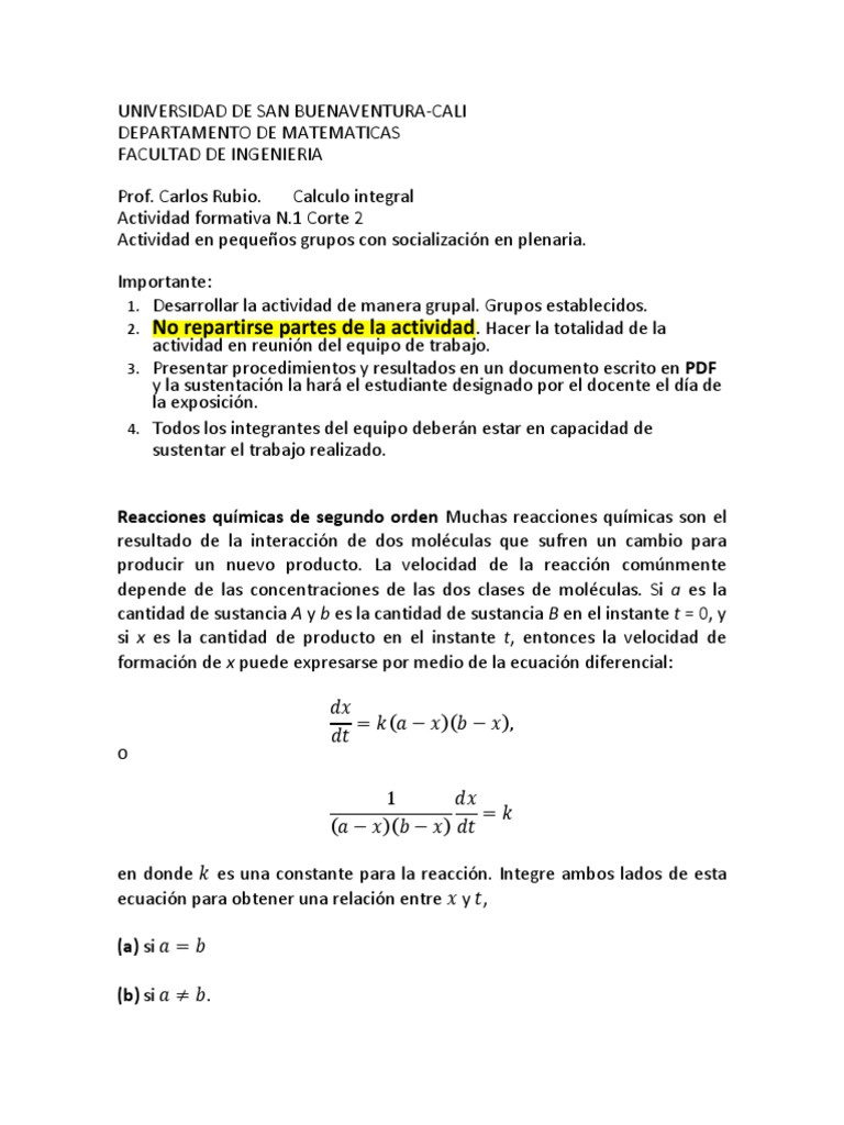 Calculo Integral | PDF