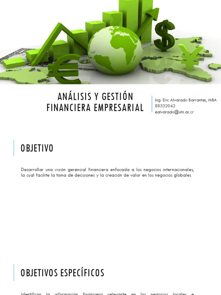 Semana 1, Analisis y Gestion Financiera | PDF | Contabilidad | Economias