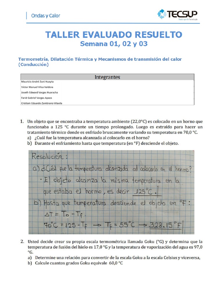 Taller Evaluado Resuelto | PDF
