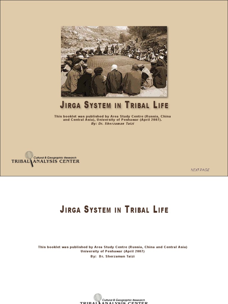 Jirga System in Tribal Life | PDF | Pashtuns | Afghanistan